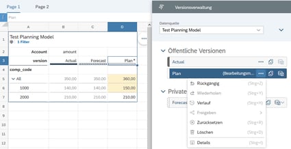 Wie Sie die Planung in SAP Analytics Cloud aufsetzen