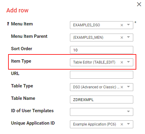 How to configure tables in NextTables