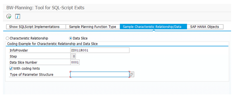 SAP planning: Flexible data slices in SAP BPC with ABAP and SQL script