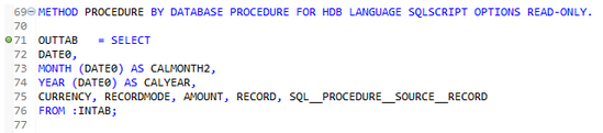 How to debug SAP HANA SQLScript in AMDP-Transformations