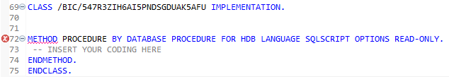How To Create Sap Bw Transformations With Sql Script 1403