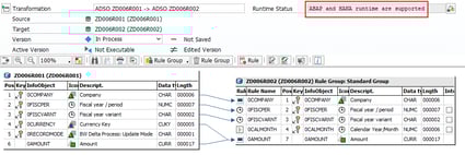 How to create SAP BW Transformations with SQL Script