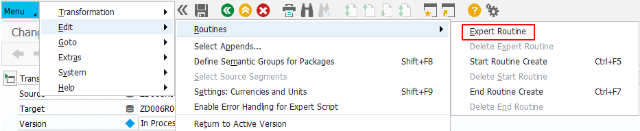How To Create Sap Bw Transformations With Sql Script