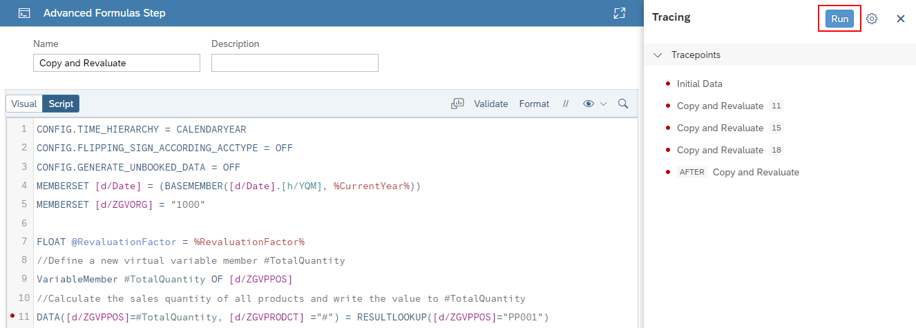 Advanced Formula Debugging with SAP Analytics Cloud