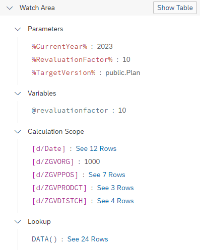 Advanced Formula Debugging with SAP Analytics Cloud