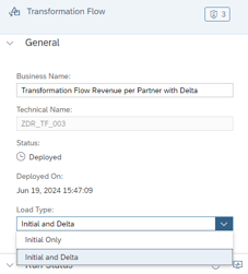 Transformation Flow in SAP Datasphere
