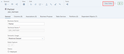 Manual data collection and maintenance in SAP Datasphere