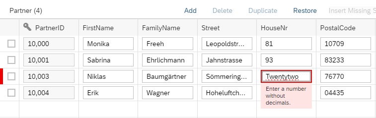 Manual data collection and maintenance in SAP Datasphere