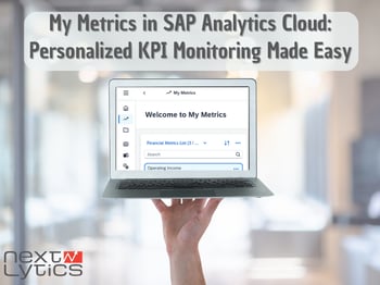SAP Analytics Cloud - Using SAC container objects correctly