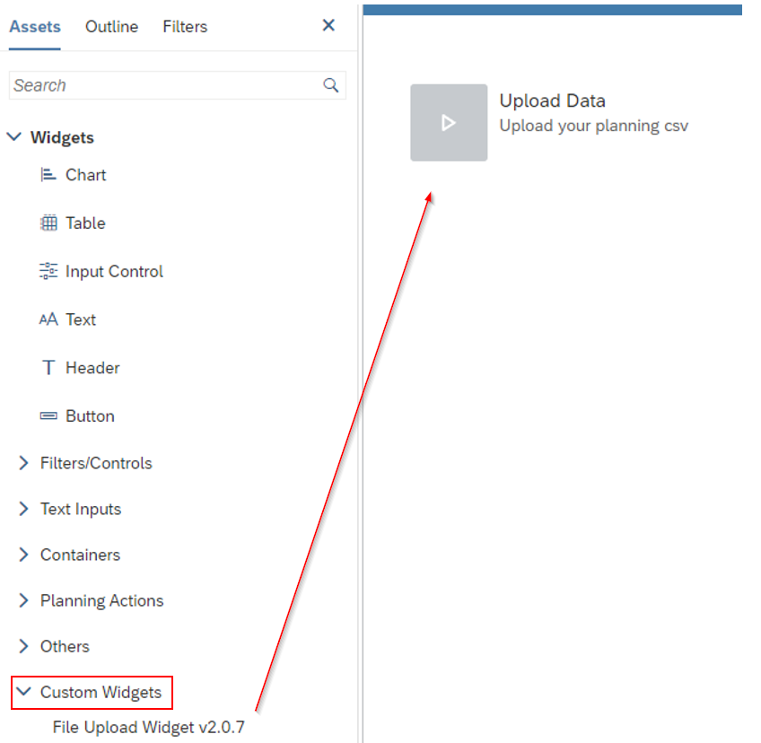 SAP Analytics Cloud File Upload Custom Widget - A tool with potential