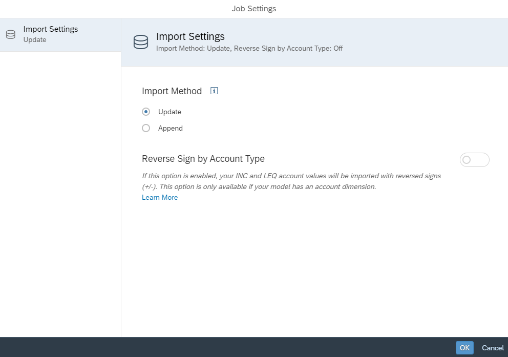 The new file upload in SAP Analytics Cloud and its possibilities