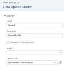 The new file upload in SAP Analytics Cloud and its possibilities