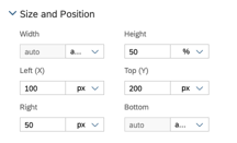 SAP Analytics Cloud: Canvas & Responsive layout design