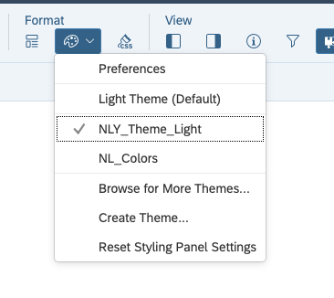 SAP Analytics Cloud Themes and Templates for more beautiful dashboards
