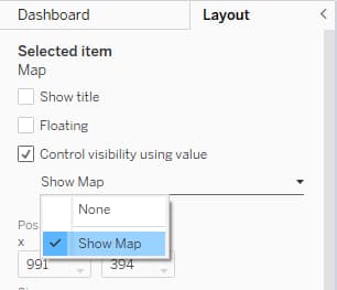 Dynamic Tableau Dashboards with Dynamic Zone Visibility