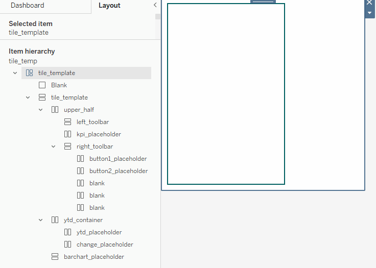 Dashboarding with Tableau - How to work with layout containers