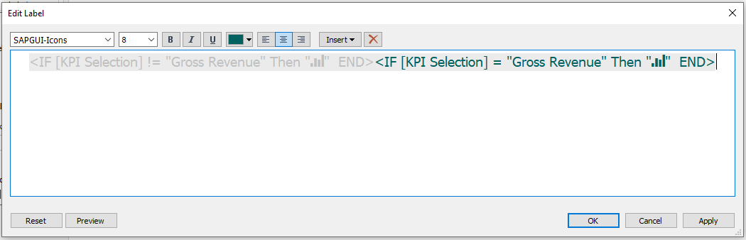 Dashboarding with Tableau - Buttons & Parameter Actions in combination