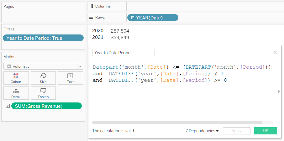Dashboarding mit Tableau - Wie Sie Tableau KPI Tiles erstellen