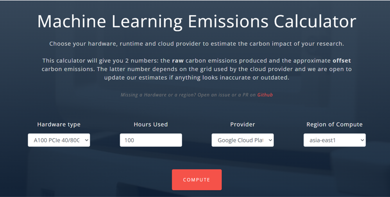 Green AI - Carbon Accounting for your machine learning applications