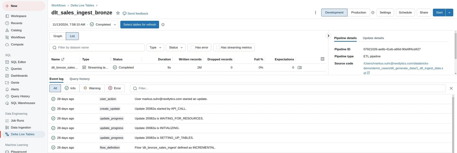Milestone reached: NextLytics becomes Databricks partner