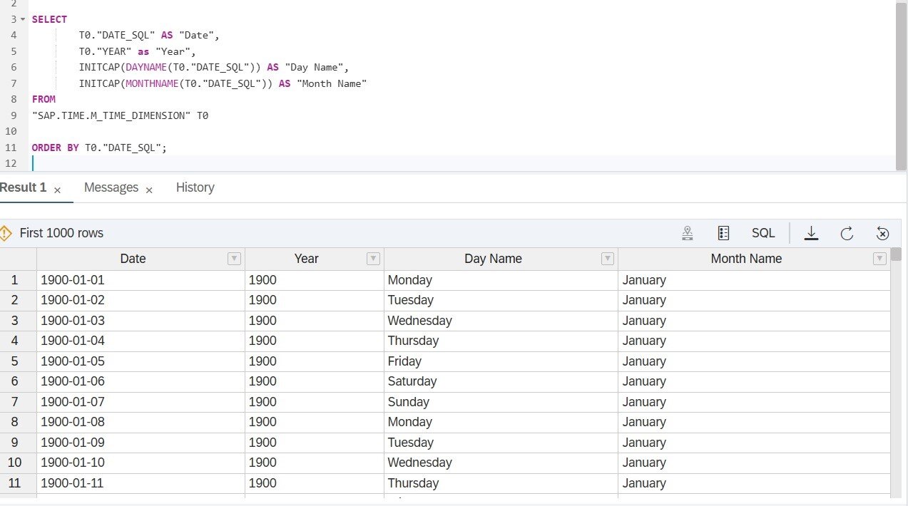 Combining Date and Factory Calendar Data in SAP Datasphere