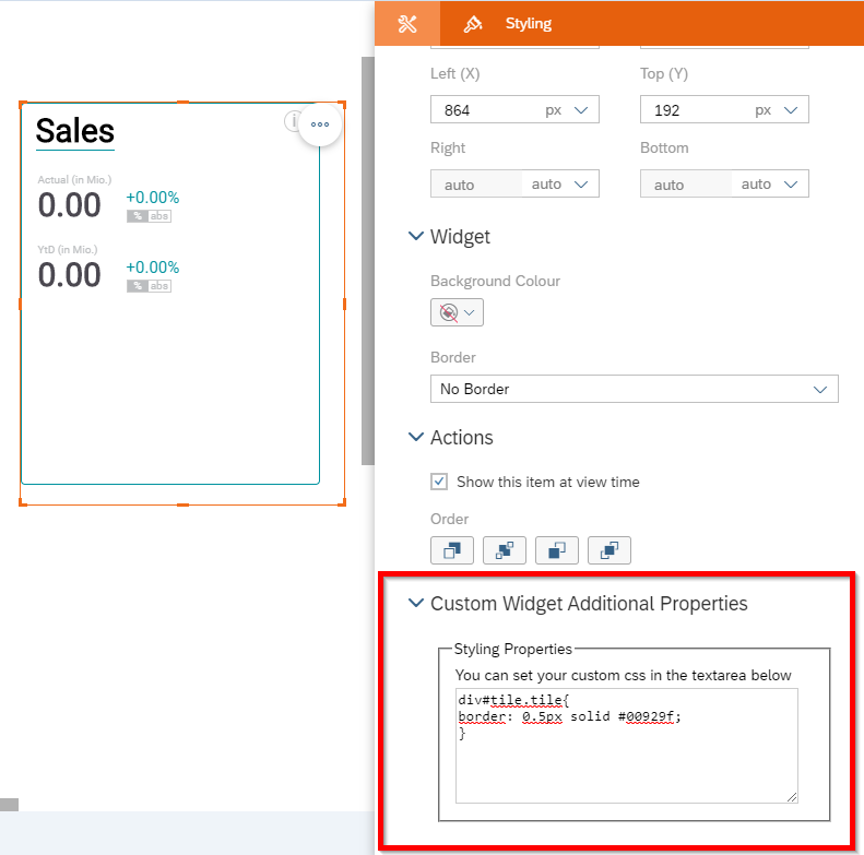 How to use the NextLytics Smart Tile in SAP Analytics Cloud Reporting